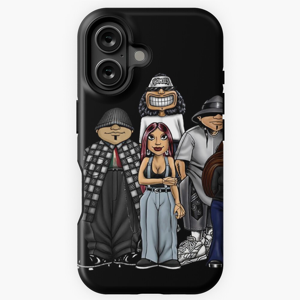 "Lil Homies Chicano Chola" Sticker for Sale by EnviousObjects2 | Redbubble