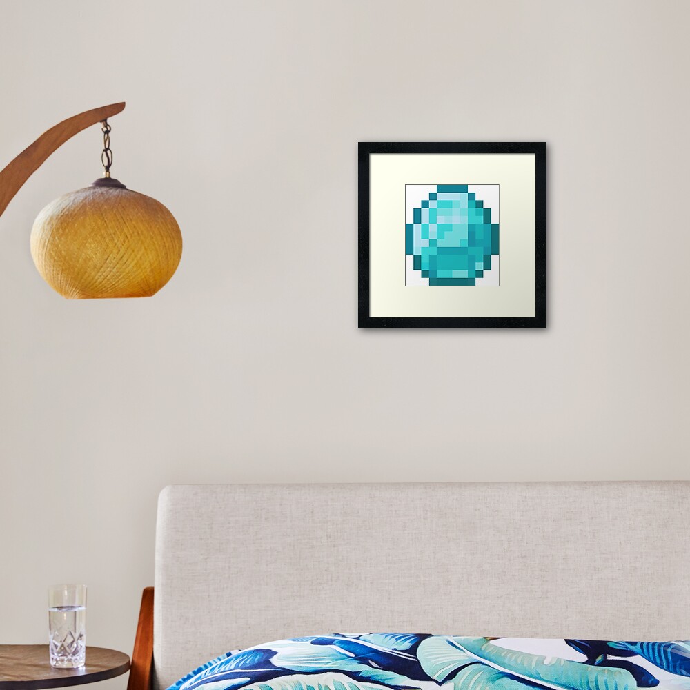 "minecraft diamond" Sticker for Sale by Margaritta | Redbubble