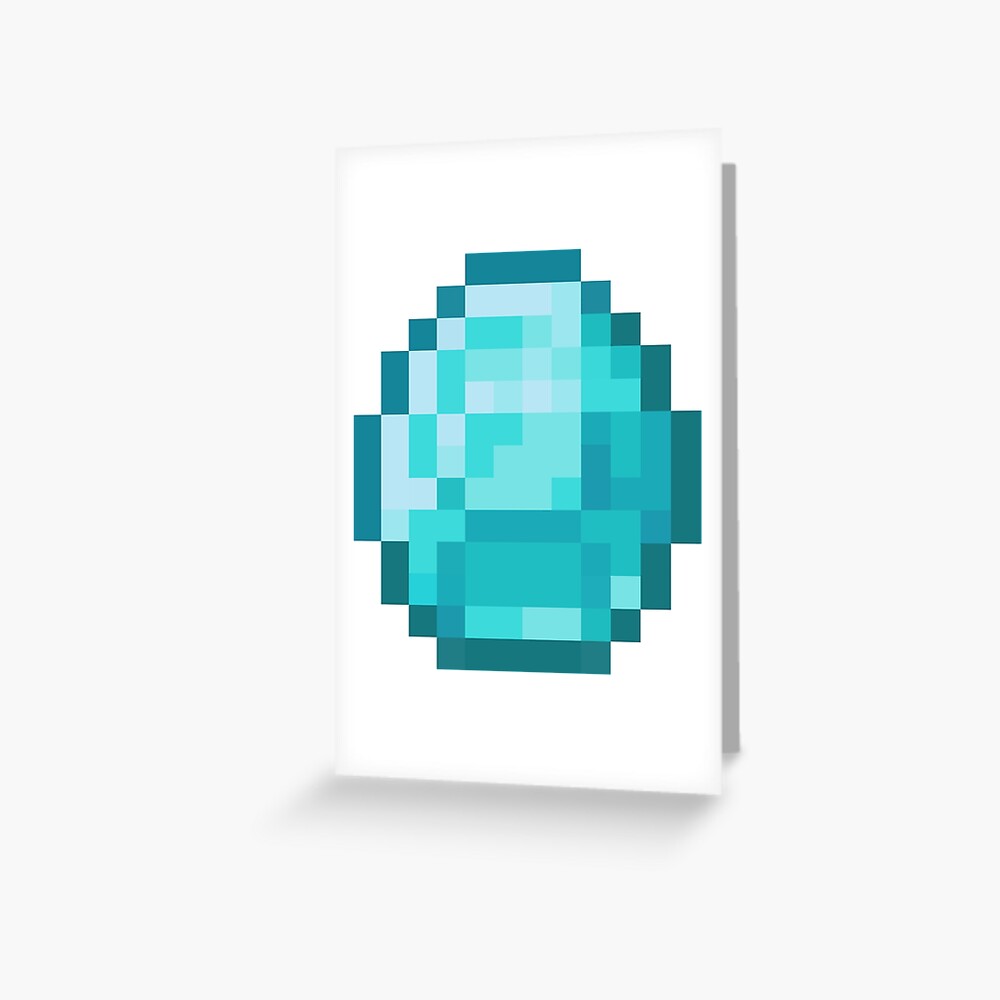 "minecraft diamond" Sticker for Sale by Margaritta | Redbubble