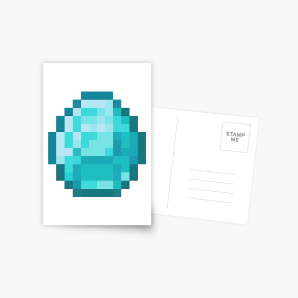 "minecraft diamond" Sticker for Sale by Margaritta | Redbubble