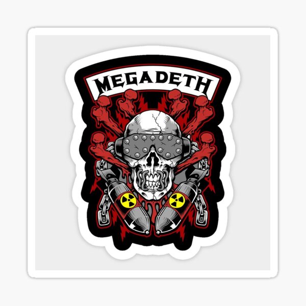 "megadeth " Sticker by vendoweas | Redbubble