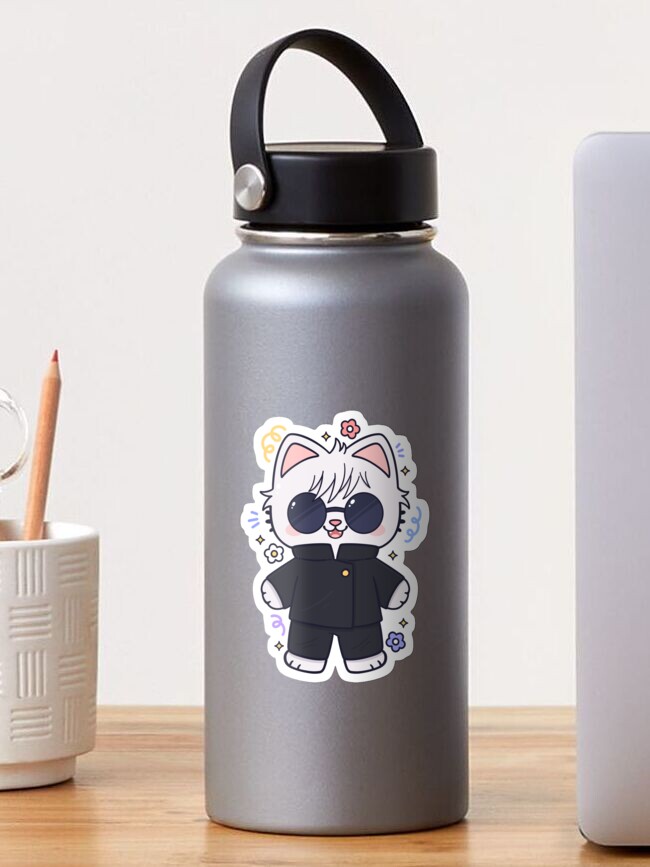 "Gojo Cat" Sticker for Sale by Suchikids | Redbubble