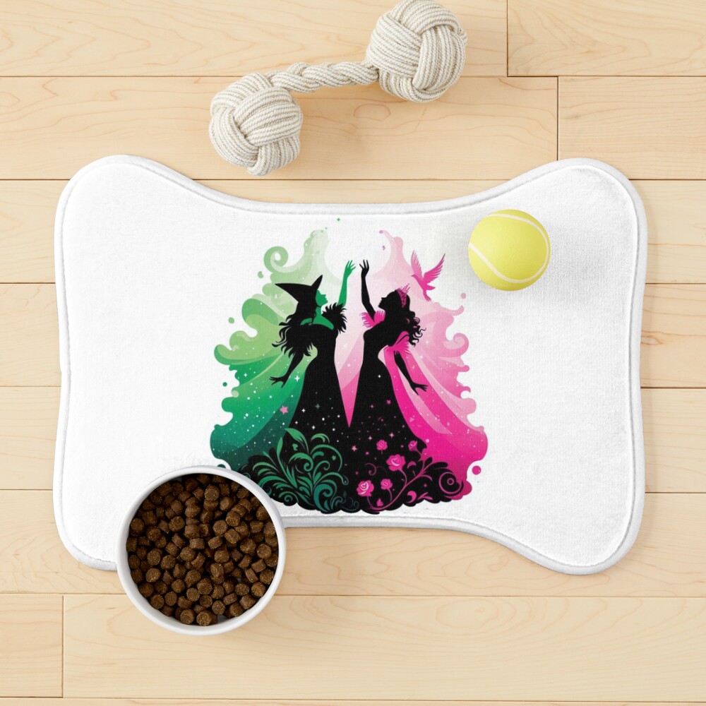 "Elphaba & Glinda Wicked the Musical" Sticker for Sale by NerdiPop ...