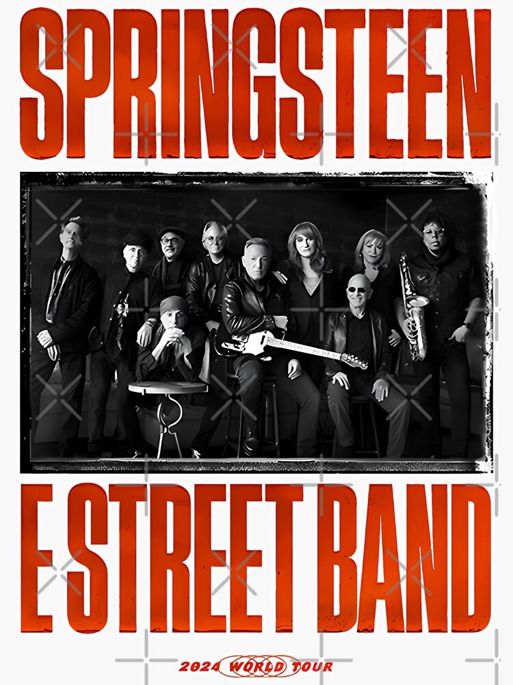 "Bruce Springsteen" Sticker for Sale by Rebndez | Redbubble