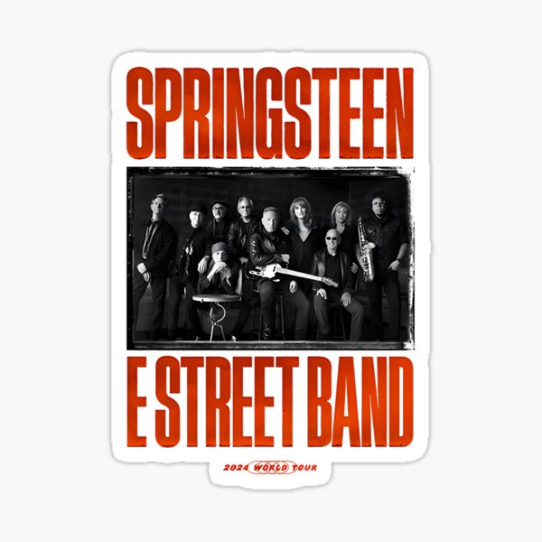 "Bruce Springsteen" Sticker for Sale by Rebndez | Redbubble