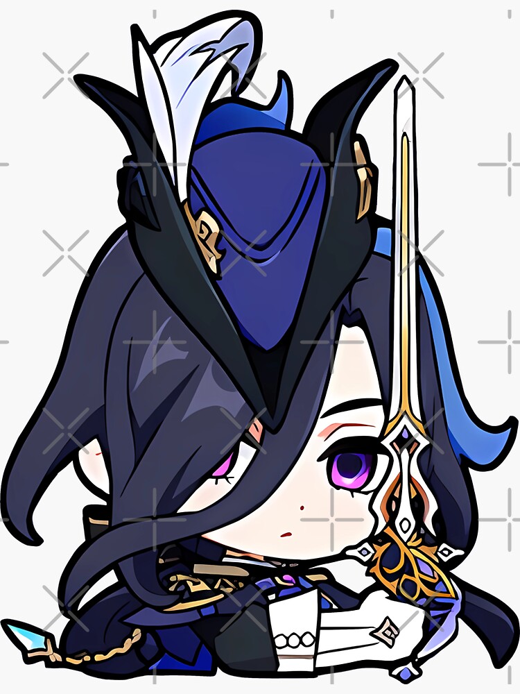 "Clorinde | Genshin Impact" Sticker for Sale by Verthalies | Redbubble