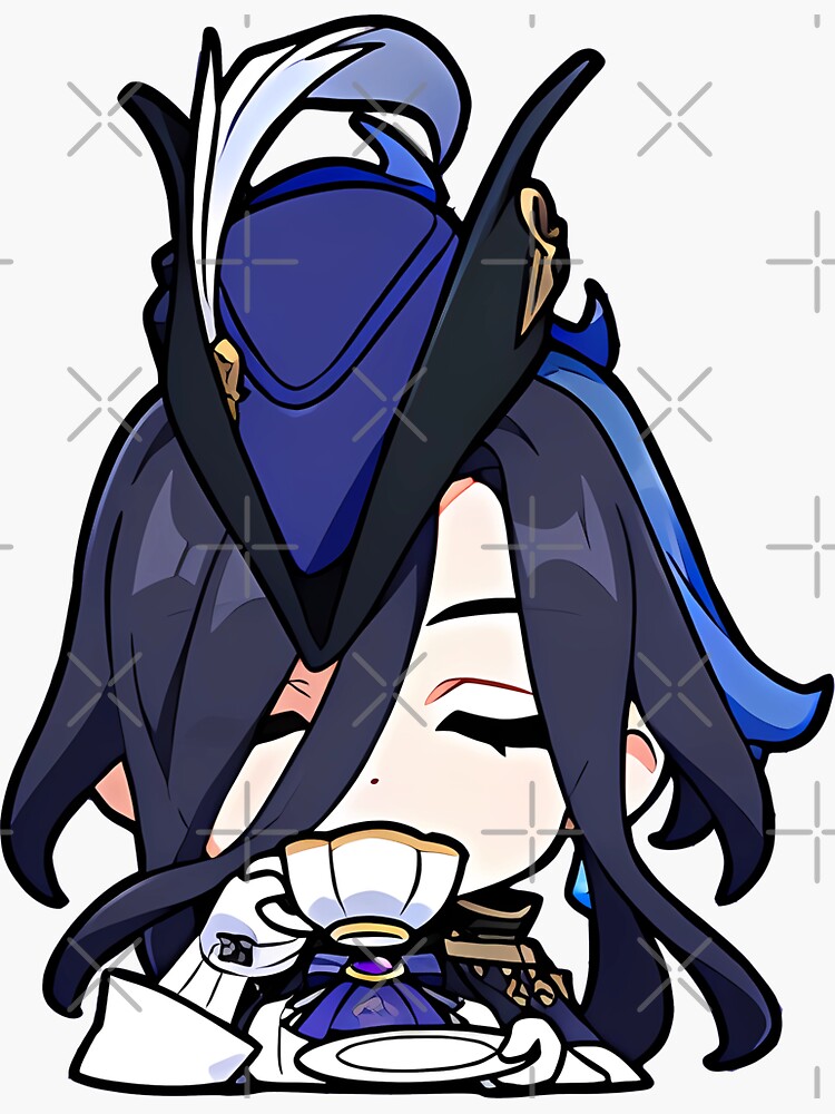 "Clorinde | Genshin Impact" Sticker for Sale by Verthalies | Redbubble