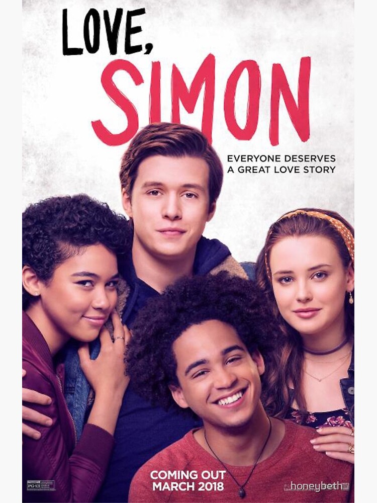 "Love, Simon" Poster for Sale by honeybeth | Redbubble