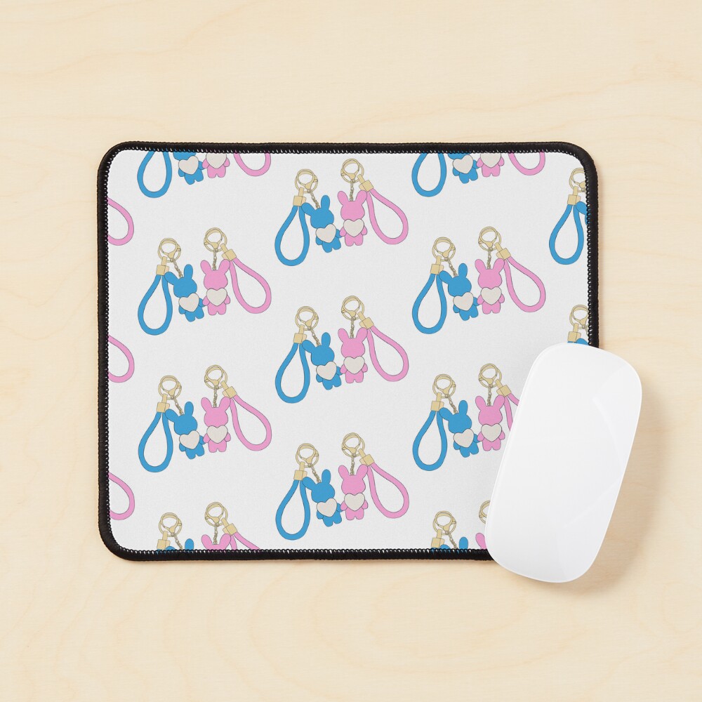 "Lovely runner keychain bear couple keychains kdrama" Sticker for Sale ...