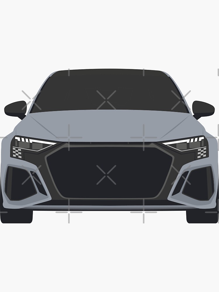 "RS3 8Y - Vector drawing" Sticker by yohannlp | Redbubble