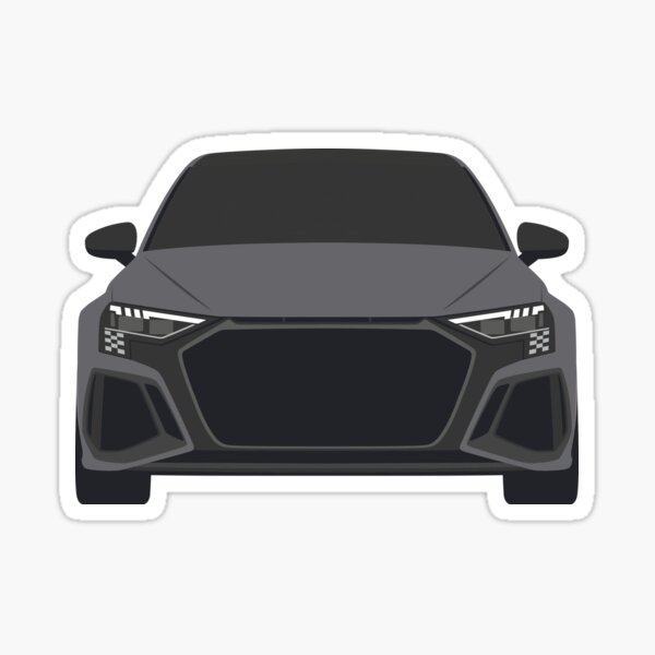 "RS3 8Y - Vector drawing" Sticker by yohannlp | Redbubble