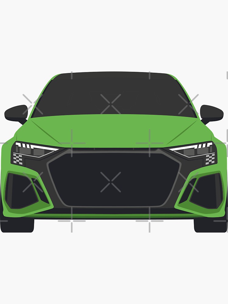 "RS3 8Y - Vector drawing" Sticker by yohannlp | Redbubble