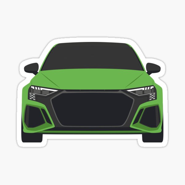 "RS3 8Y - Vector drawing" Sticker by yohannlp | Redbubble