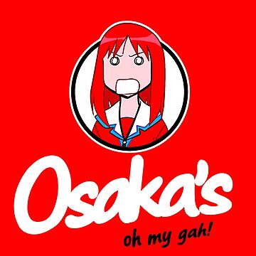 "Osaka's "oh my gah" fast food - Azumanga Daioh" Sticker for Sale by ...