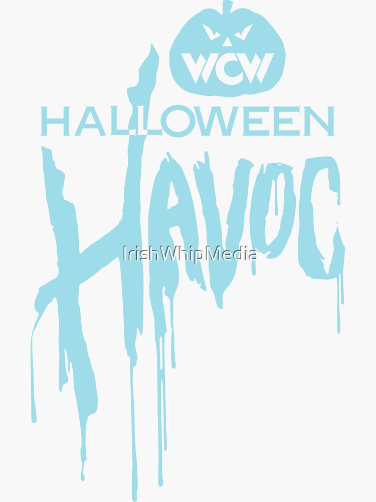"World Championship Wrestling Halloween Havoc" Sticker for Sale by ...