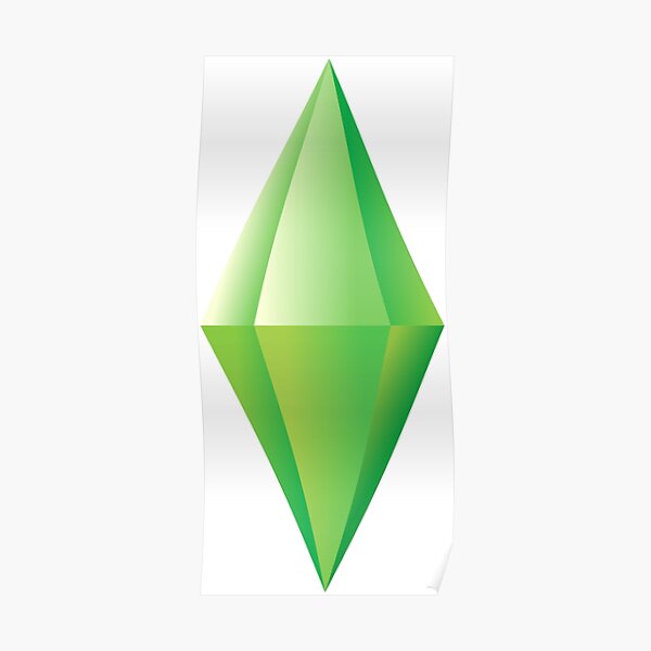 "Plumbob" Poster for Sale by Phlum | Redbubble