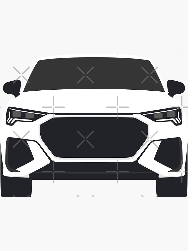 "RSQ3 - Vector drawing" Sticker by yohannlp | Redbubble