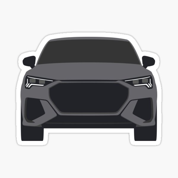 "RSQ3 - Vector drawing" Sticker by yohannlp | Redbubble