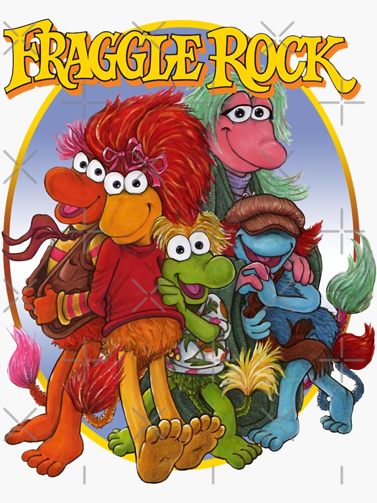 "Fraggle Rock" Sticker for Sale by StreetArtiist | Redbubble