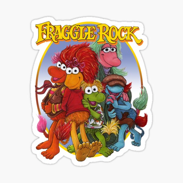 "Fraggle Rock" Sticker for Sale by StreetArtiist | Redbubble
