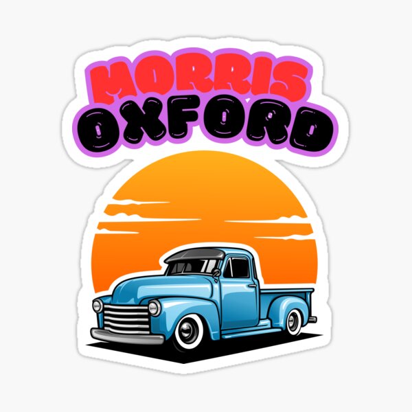 "The Mighty Morris Cars Logo" Sticker for Sale by Haghassan | Redbubble