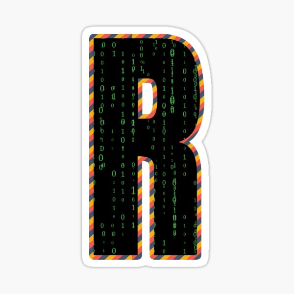 "Letter R - DSP" Sticker for Sale by DSP Designs | Redbubble