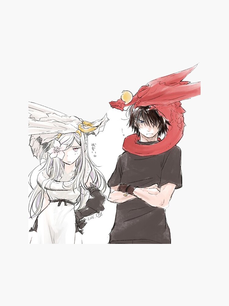 "zero and mikhail" Sticker for Sale by SmithDarius | Redbubble