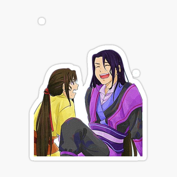 "the apothecary diaries fanart characters" Sticker for Sale by Gbriel3 ...