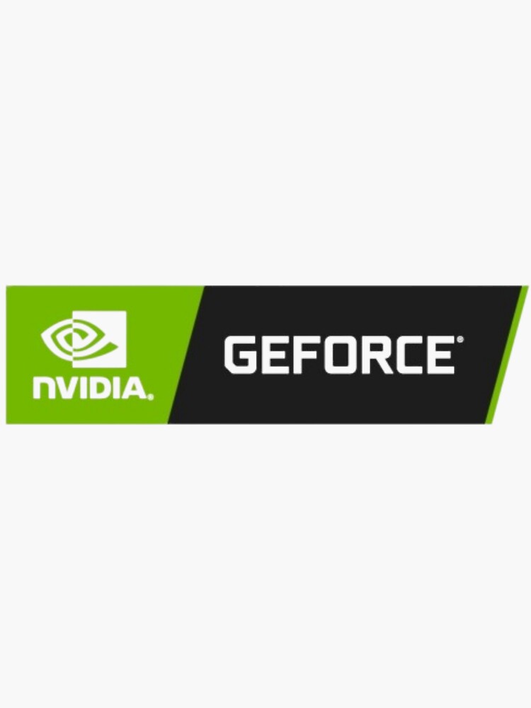 "Best Seller Nvidia GeForce " Sticker for Sale by Guii- | Redbubble