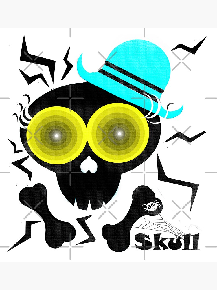 "Skulll -Halloween" Sticker for Sale by shirleycutecard | Redbubble