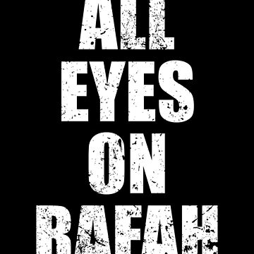 "ALL EYES ON RAFAH TRENDING-3" Sticker for Sale by noberic | Redbubble