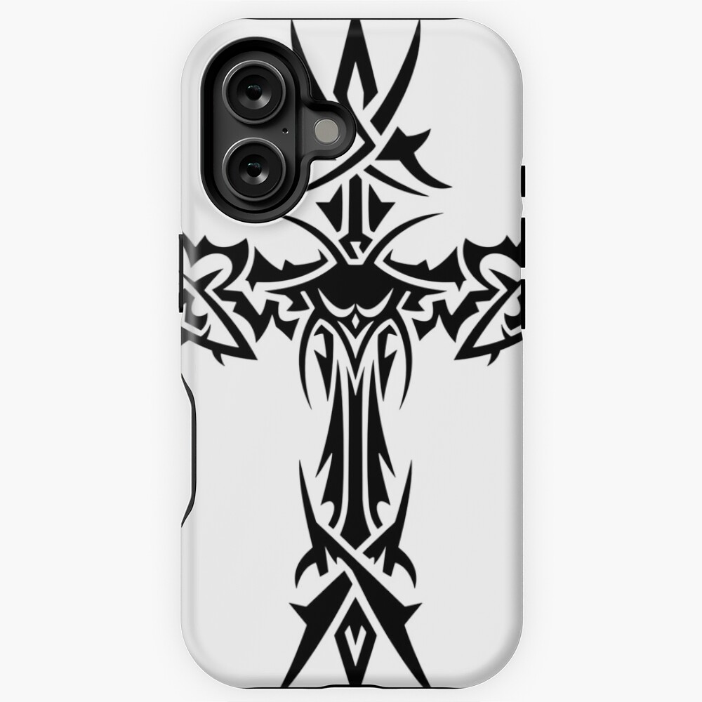 "bladee Cold Visions Cross #RED CROSS" Sticker for Sale by aalb1n ...