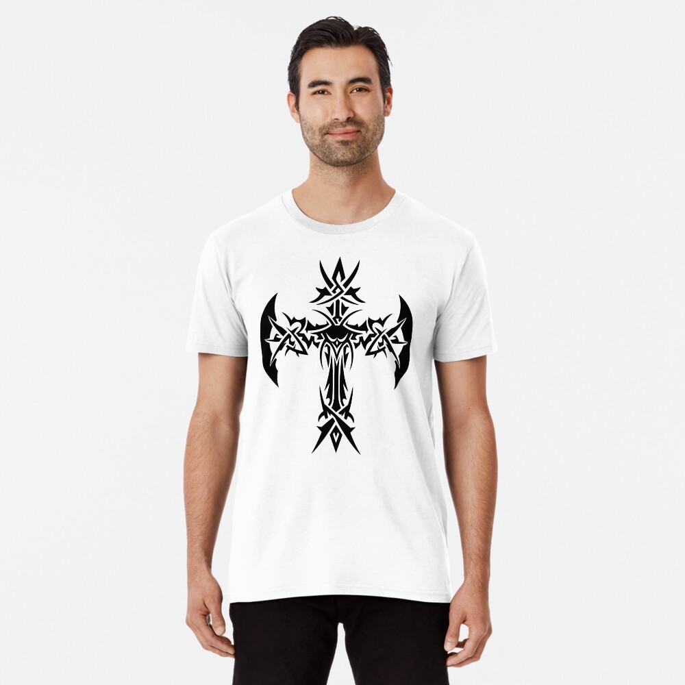 "bladee Cold Visions Cross #RED CROSS" Sticker for Sale by aalb1n ...