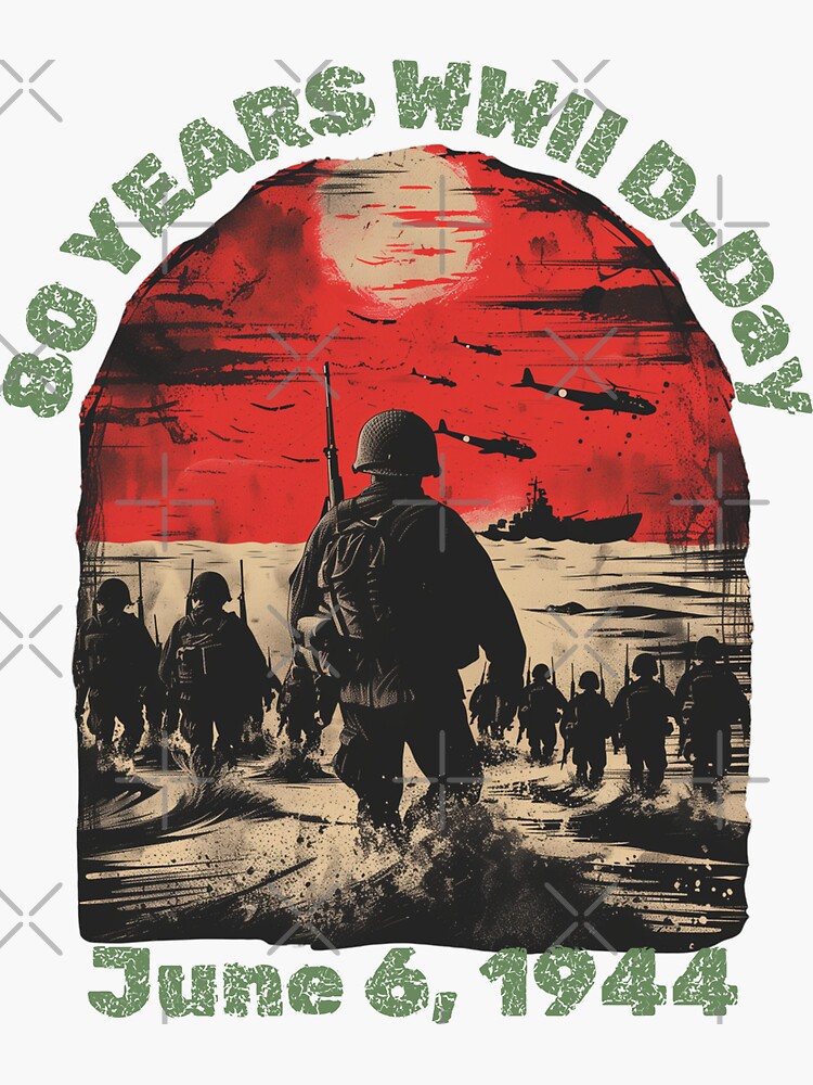 "Eighty Years D-Day Anniversary : Normandy Landing, 80 years WW2 ...