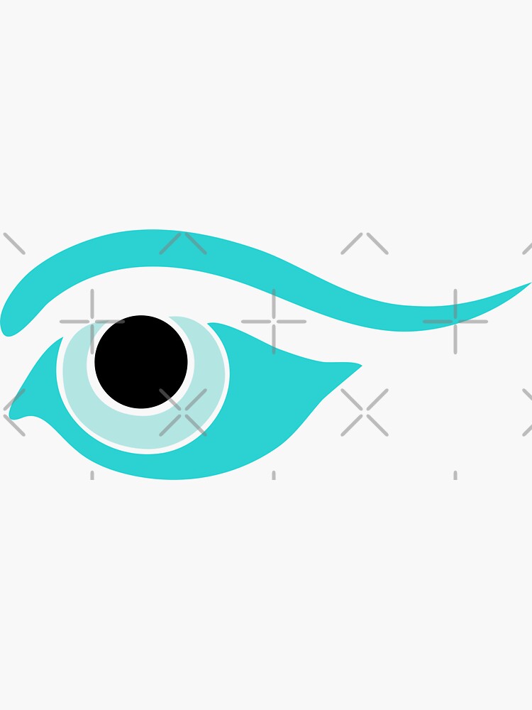 "Greek Fishing Boat Evil Eye Lucky Symbol" Sticker for Sale by ...