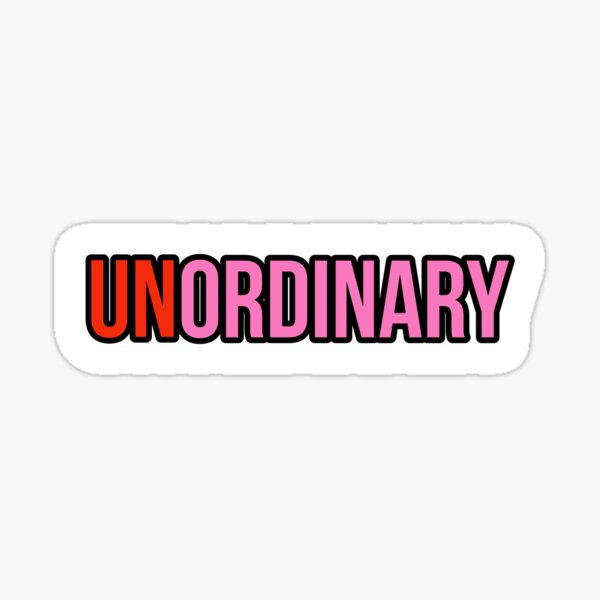 Unordinary Merch & Gifts for Sale | Redbubble