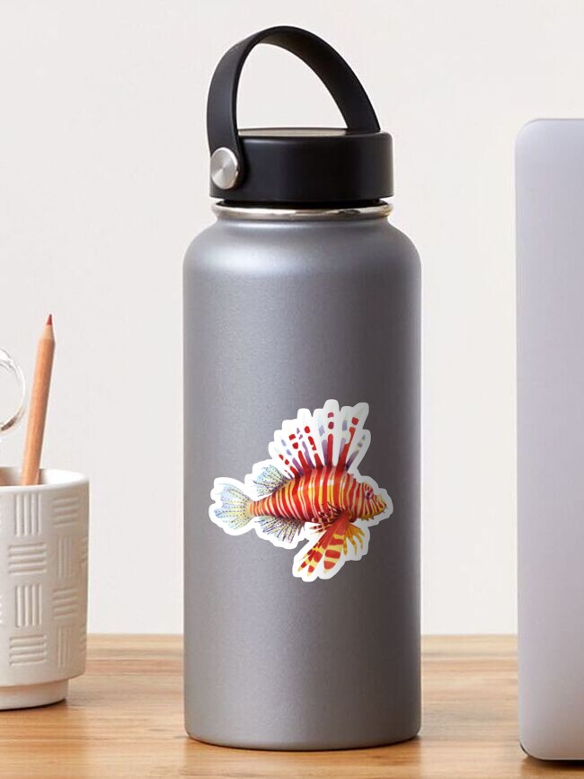"Firefish" Sticker for Sale by SamNagel | Redbubble