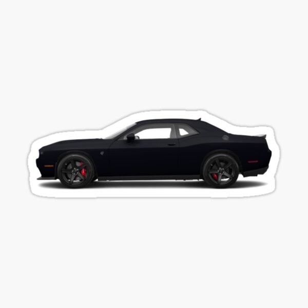 "Dodge Challenger Hellcat" Sticker for Sale by wearecarlovers- | Redbubble