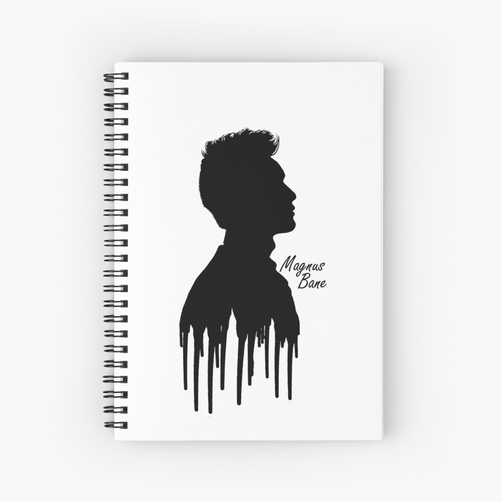 "Shadowhunters - Magnus Bane / Harry Shum Jr dripping silhouette (black ...