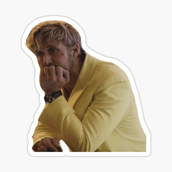 "Ryan Gosling Thumbs Up" Sticker for Sale by spiderdudejung | Redbubble