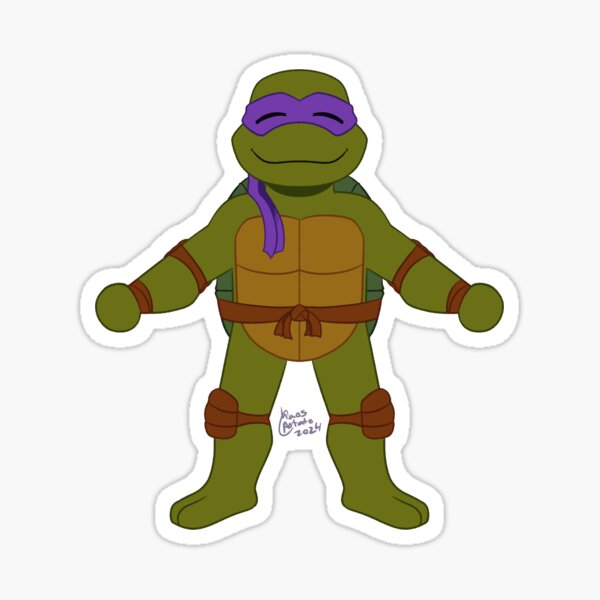"Goofy Tech Turtle" Sticker for Sale by Chaos-Potato | Redbubble