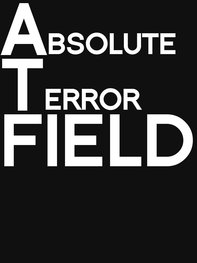 "AT Field" T-shirt for Sale by dalekderp | Redbubble | at field t ...