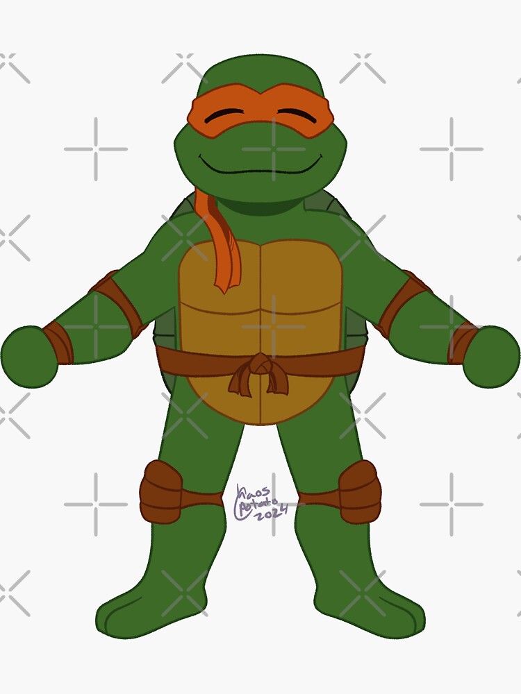 "Goofy Goober Turtle" Sticker for Sale by Chaos-Potato | Redbubble