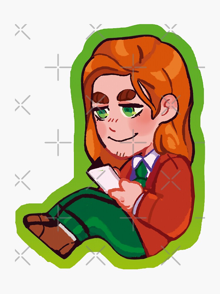 "Stardew Valley: Elliot" Sticker by Nittze | Redbubble