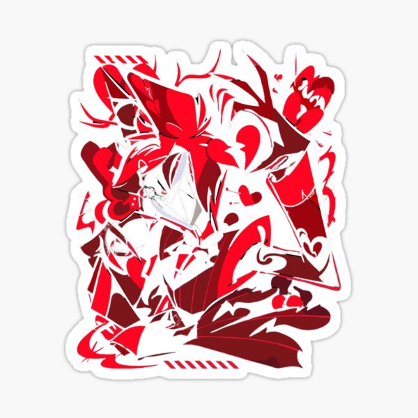 Sticker for Sale mit "Alastor Hazbin Hotel｜Lucifer Morningstar｜Charlie ...
