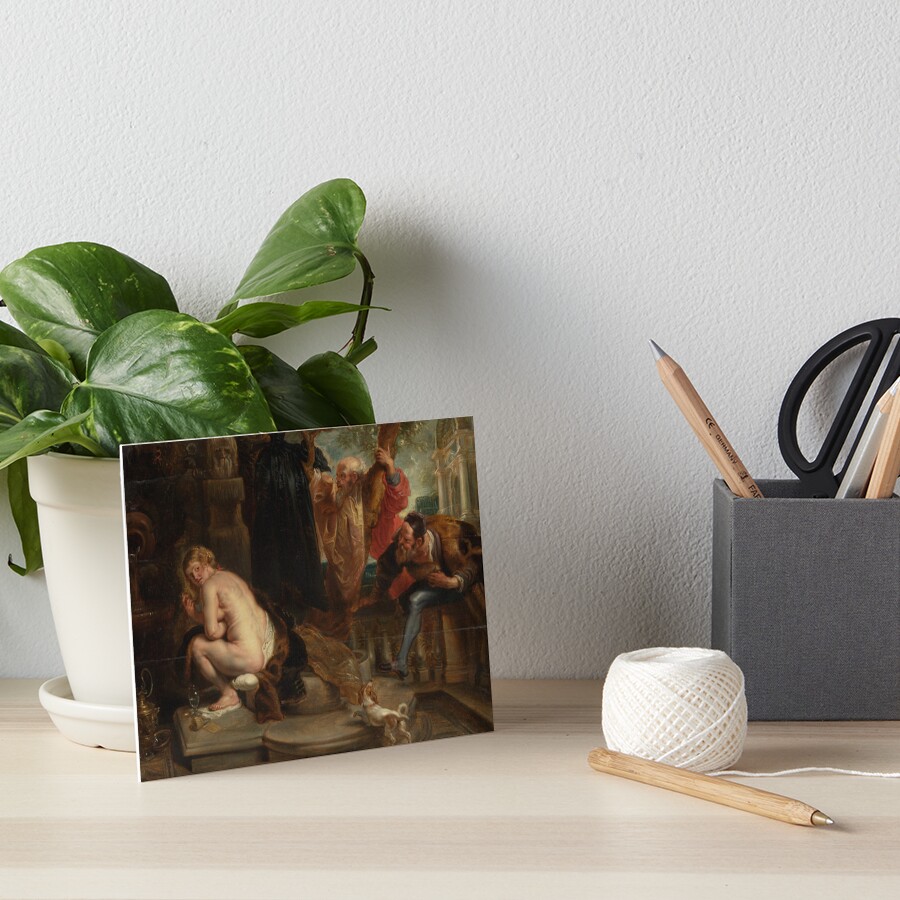 "Susanna and the Elders by Peter Paul Rubens" Poster for Sale by Nimpsy ...