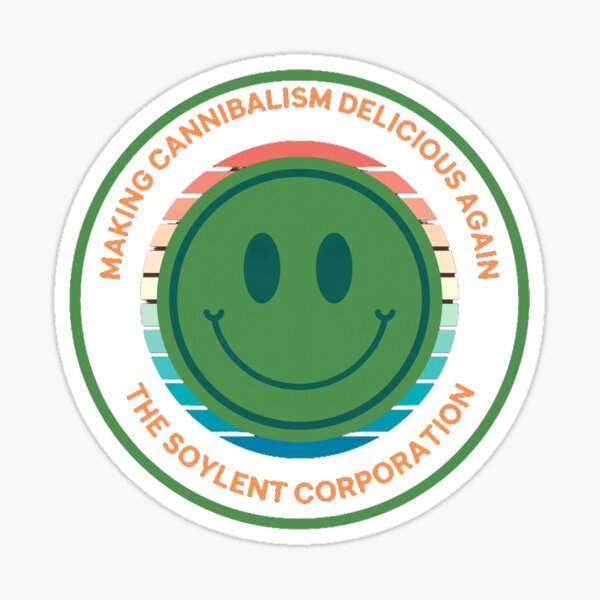 "Soylent Green" Sticker for Sale by BigMonsters | Redbubble