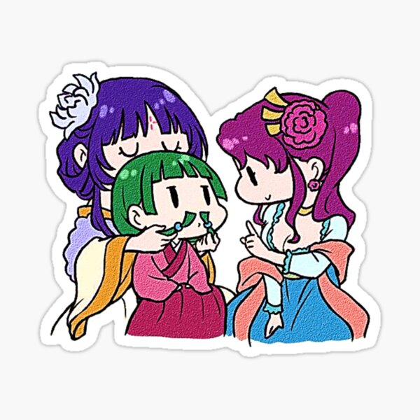 "the apothecary diaries fanart characters" Sticker for Sale by Gbriel3 ...