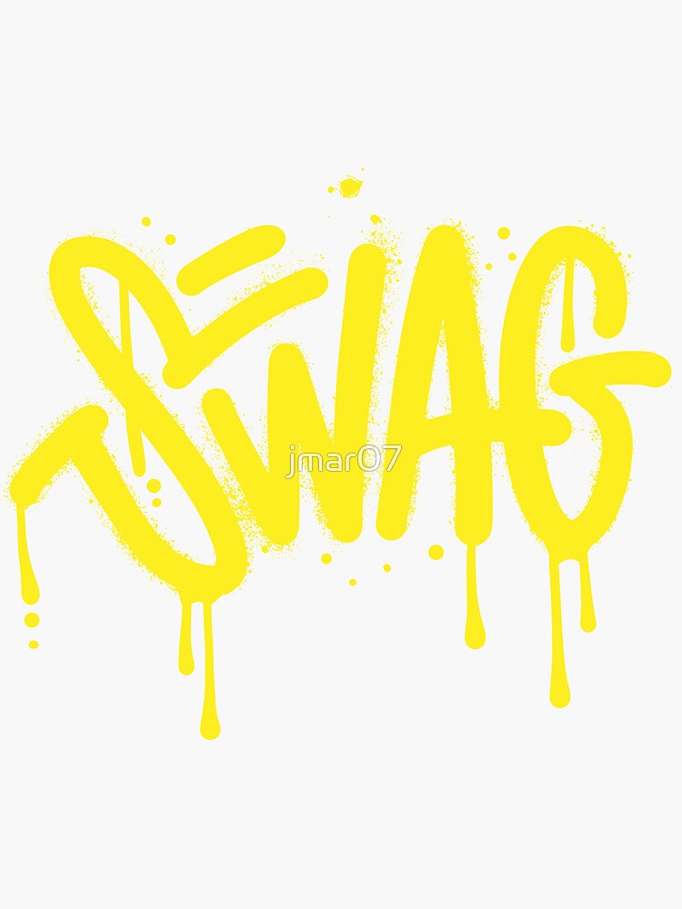 "Swag" Sticker for Sale by jmar07 | Redbubble