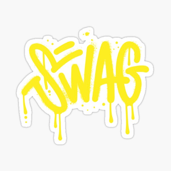 "Swag" Sticker for Sale by jmar07 | Redbubble